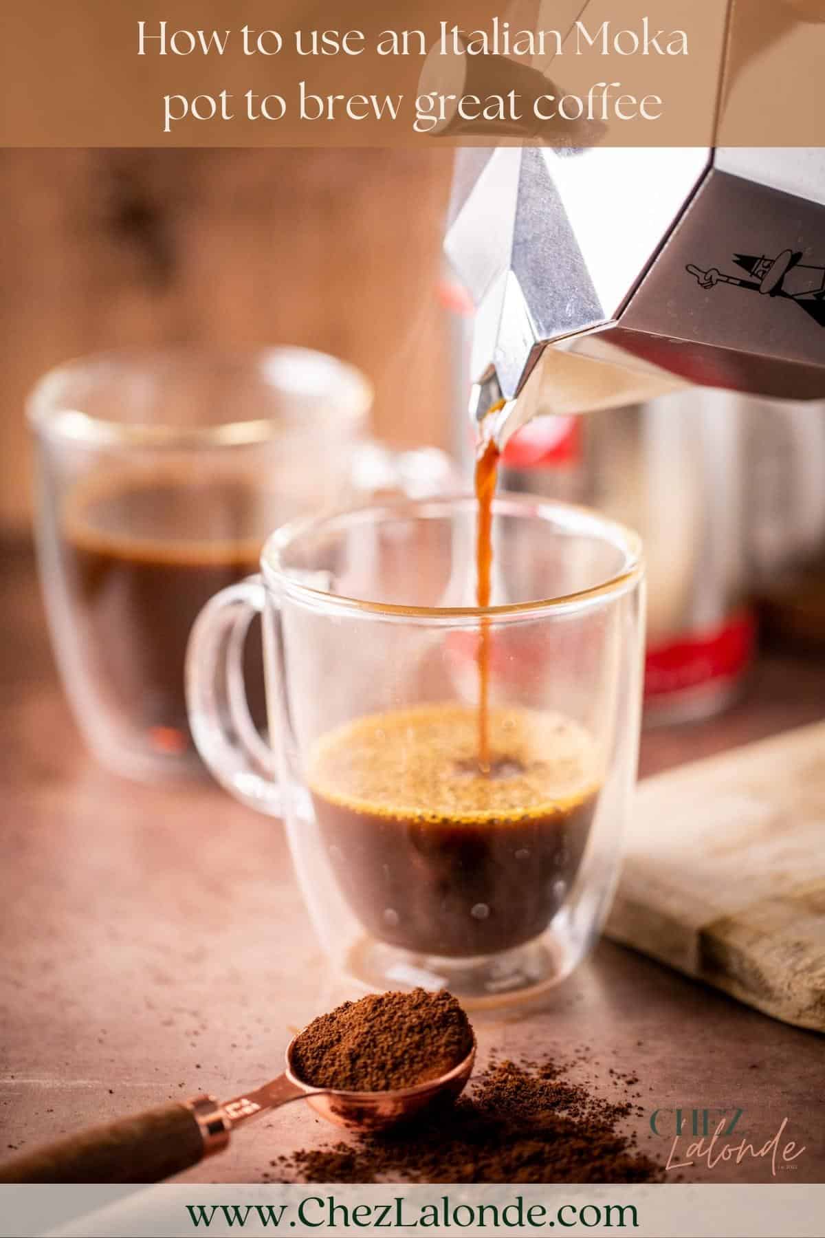 How To Use An Italian Moka Pot To Brew Great Coffee