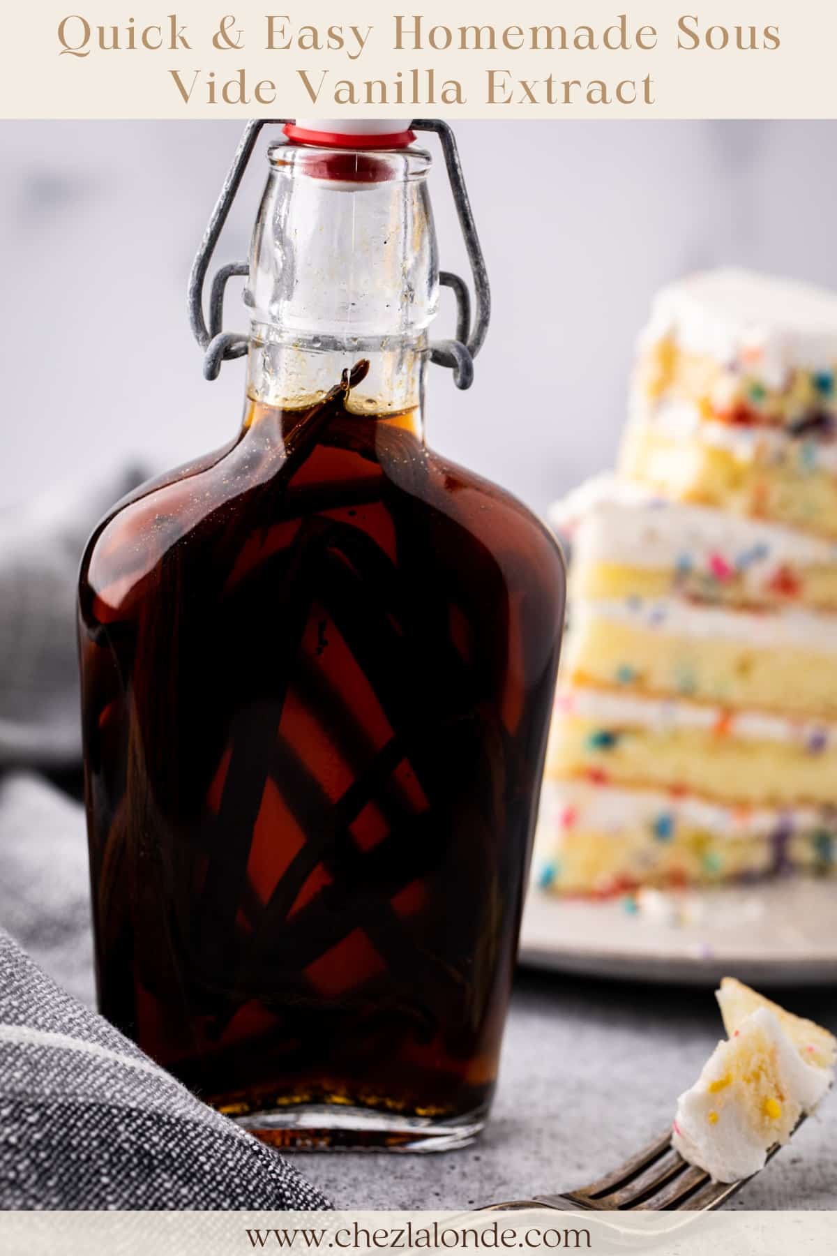 Quick and Easy Homemade Sous Vide Vanilla Extract